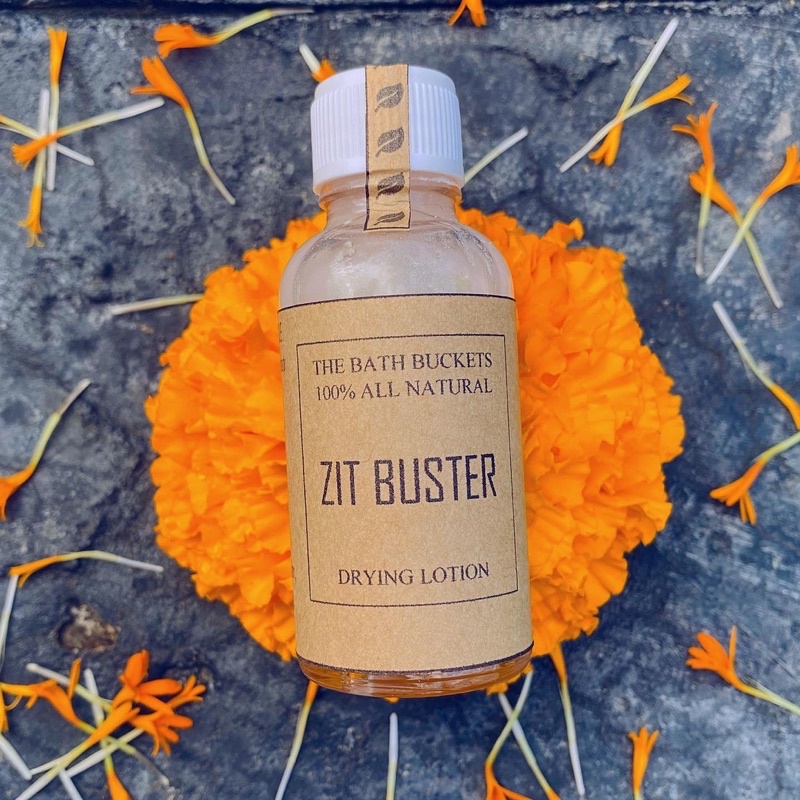 Jual THE BATH BUCKETS - Zit Busters All Natural Drying Lotion | Shopee ...