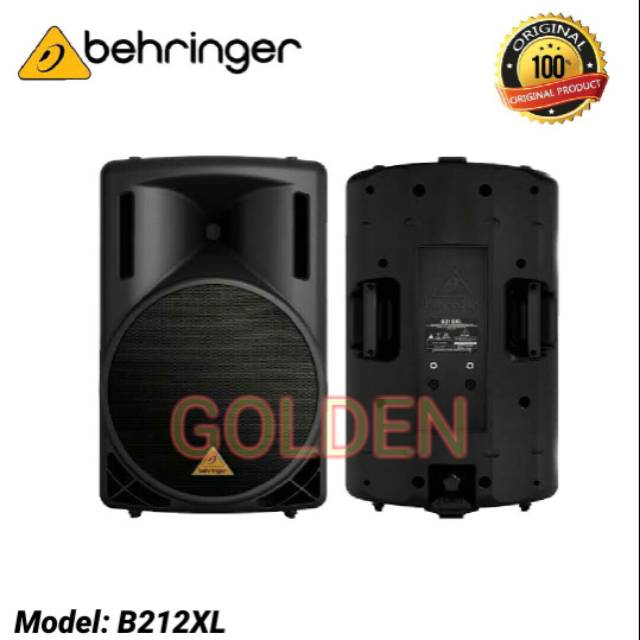 Jual Speaker Passive Behringer B212XL Original Pasif 12 inch | Shopee ...