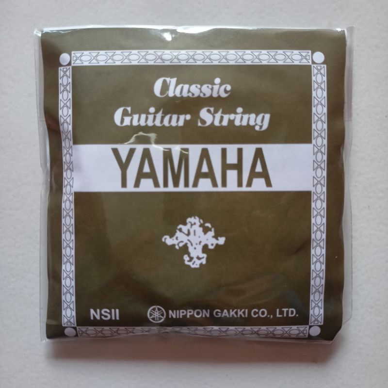 Jual senar gitar/guitar Yamaha nilon/nylon/clasic murah klasik | Shopee ...