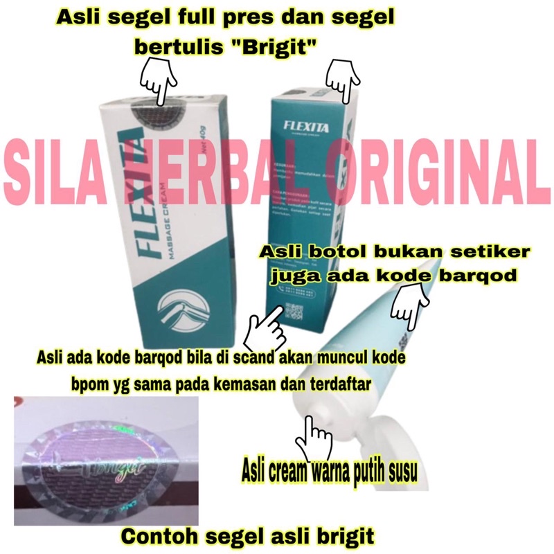 Jual FLEXITA ASLI ORIGINAL OBAT CREAM SENDI AMAN BPOM | Shopee Indonesia