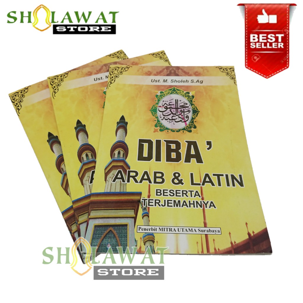 Jual Buku Diba' disertai Arab Latin Dan Terjemahannya | Shopee Indonesia