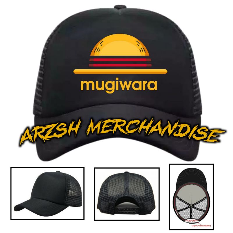 Jual Topi Anime One Piece Mugiwara - Topi Trucker One Piece Topi Jerami ...
