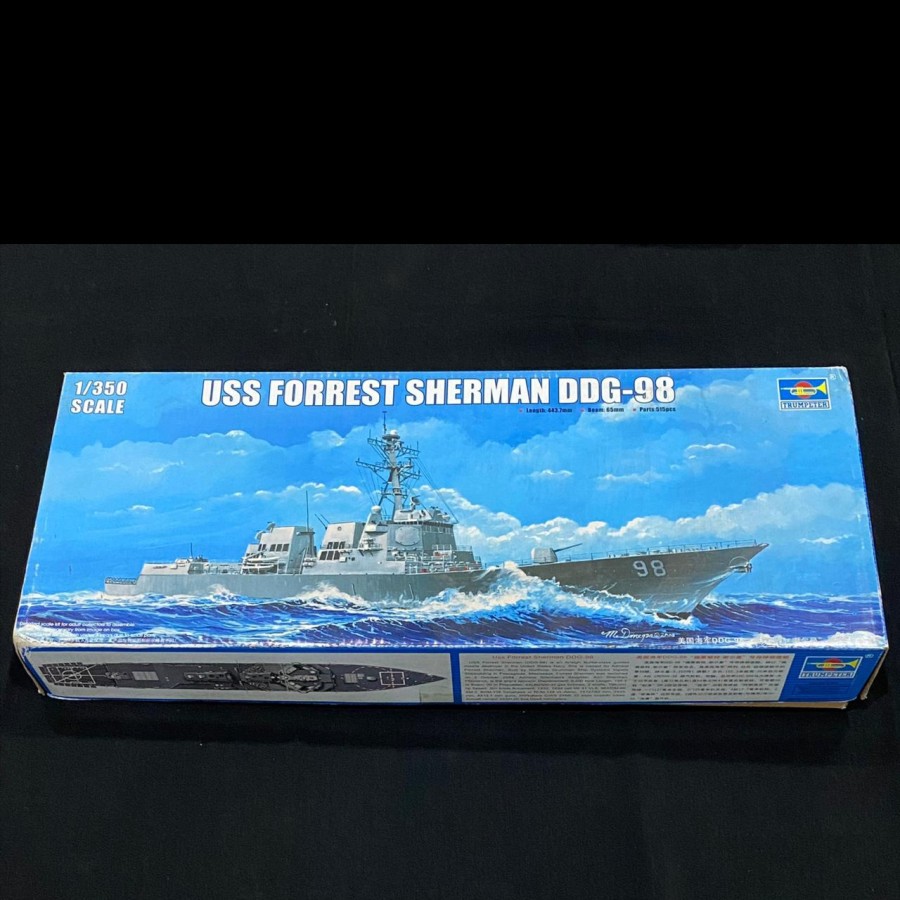 Jual Model Kit Trumpeter USS Forrest Sherman DDG-98 Skala 1/350 ...
