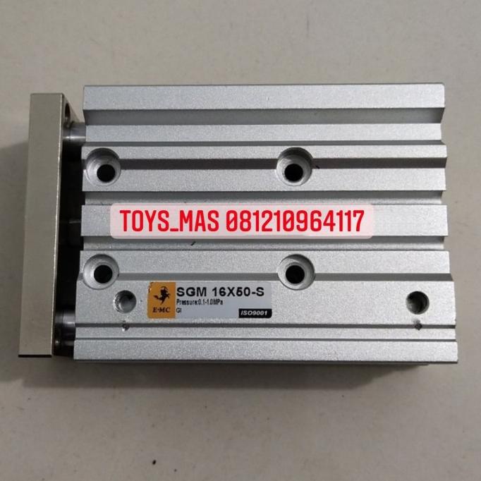 Jual Air Cylinder SG Series High Presicion Guide SGM-16x50-S EMC ...