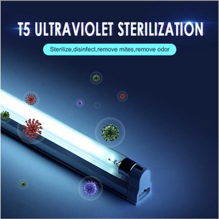 Jual Lampu Uv Sterilisasi Disinfect Virus Uvc Ozone Germicidal Kap+Switch | Shopee Indonesia
