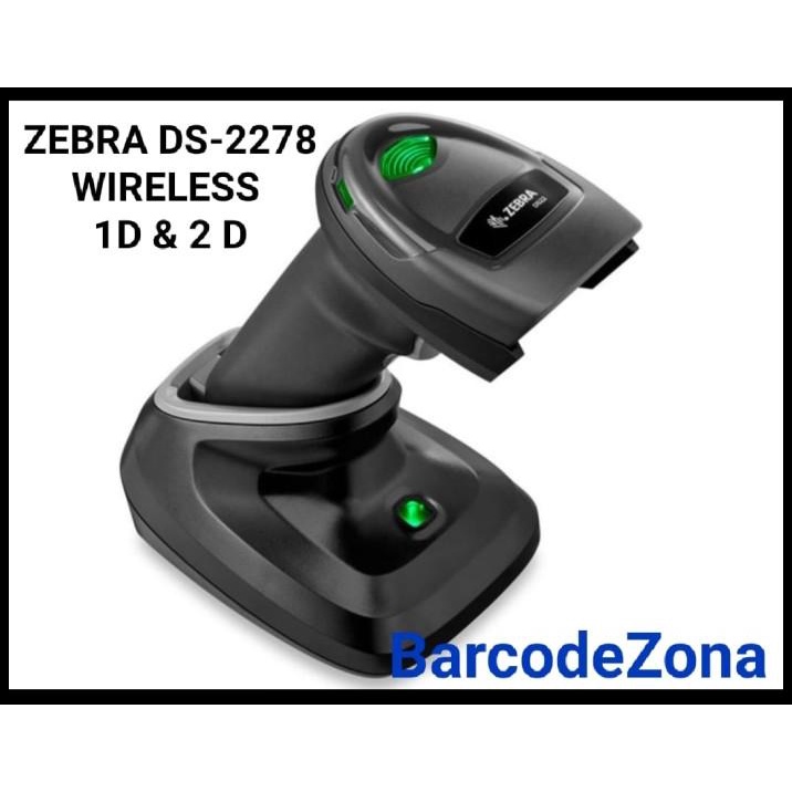 Jual Zebra Barcode Scanner Ds2278 Wireless Bluetooth 1D, 2D Qr Code | Shopee Indonesia