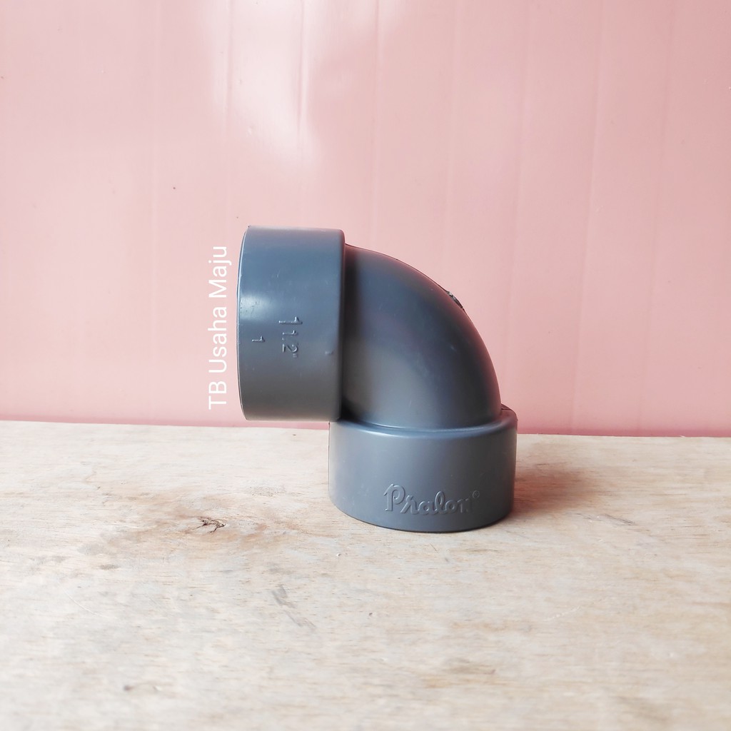 Jual Fitting Pipa PVC Elbow / Knie 1 1/2" Rucika / Pralon | Shopee Indonesia