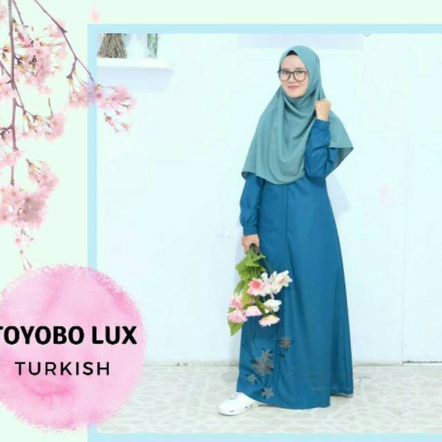 Jual Gamis TOYOBO LUX/ ABAYA TOY by Simply Of Aegea (SAE) | Shopee ...