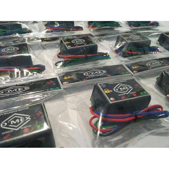 Jual Alat Pengaman Motor Dmex Sensor Sentuh Alarm | Shopee Indonesia