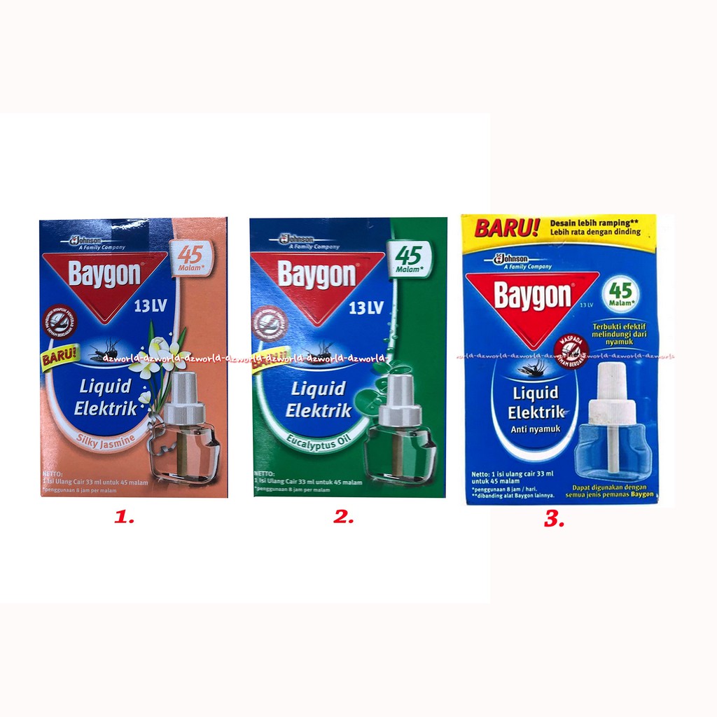 Jual Baygon 33ml Liquid Elektrik Eucalyptus Oil Silky Jasmine Original 45malam Isi Ulang Refill ...