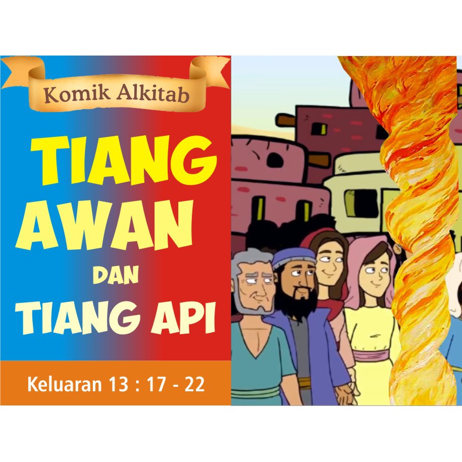Jual Buku Komik Cerita Alkitab Anak Kristen Sekolah Minggu - TIANG AWAN ...