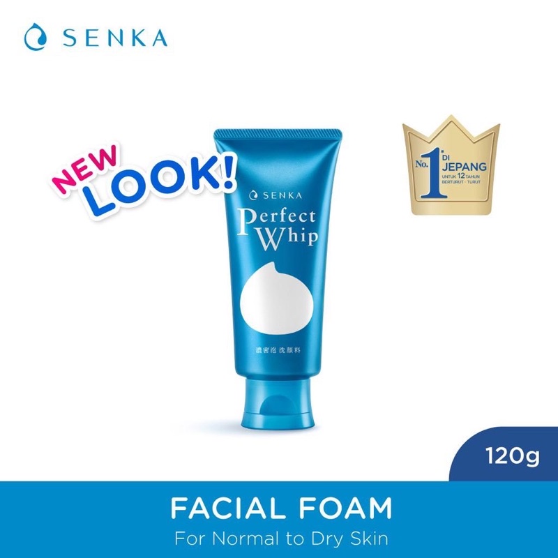 Jual SENKA perfect whip facial foam 120gr / senka facial foam no 1 di jepang / sabun muka senka ...
