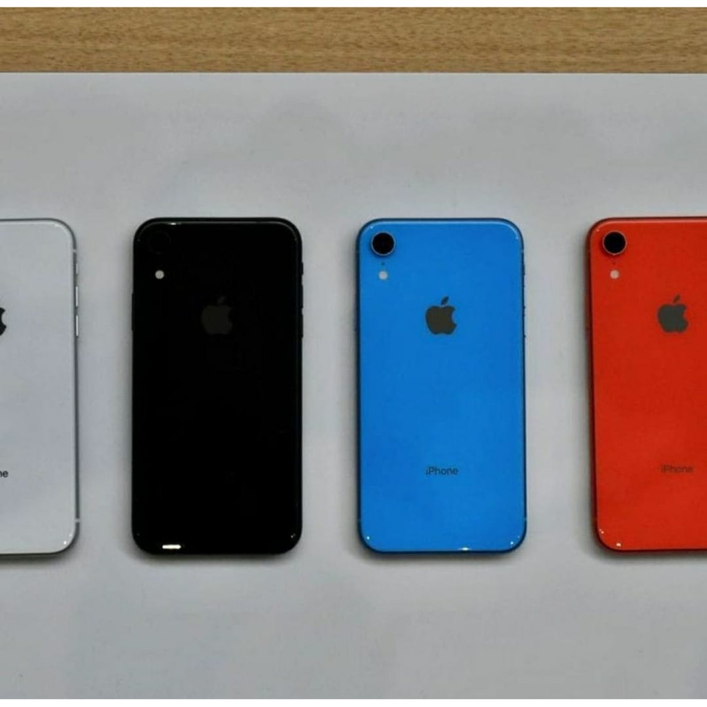 Jual iPhone XR 256GB/128GB/64GB BEKAS ORIGINAL 100% | MULUS NORMAL FULLSET | Shopee Indonesia