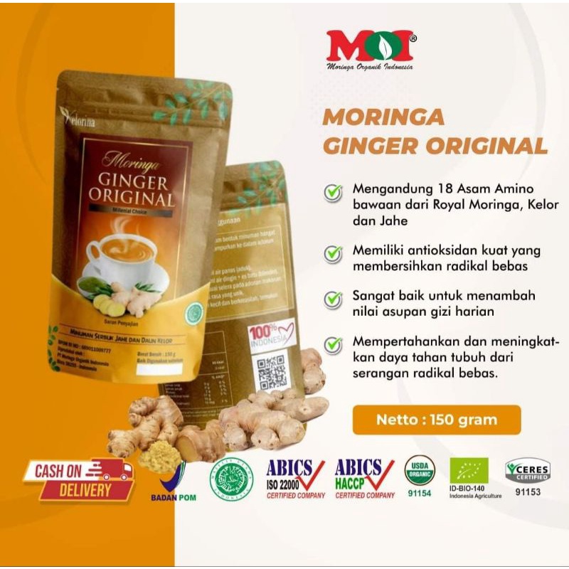 Jual MORINGA GINGER ORIGINAL | Shopee Indonesia