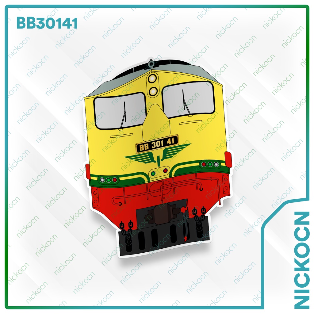 Jual Stiker Lokomotif BB301 | Shopee Indonesia