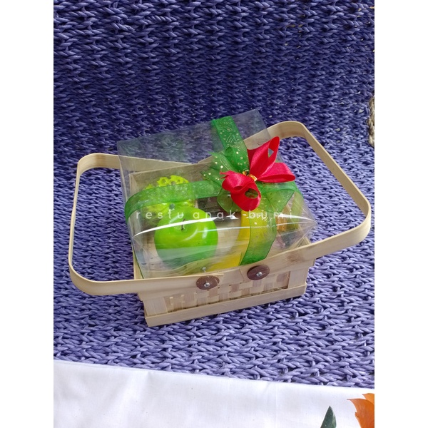 Jual ( R25 ) kemasan hantaran Keranjang Parcel 20x20/hantaran/nikahan ...