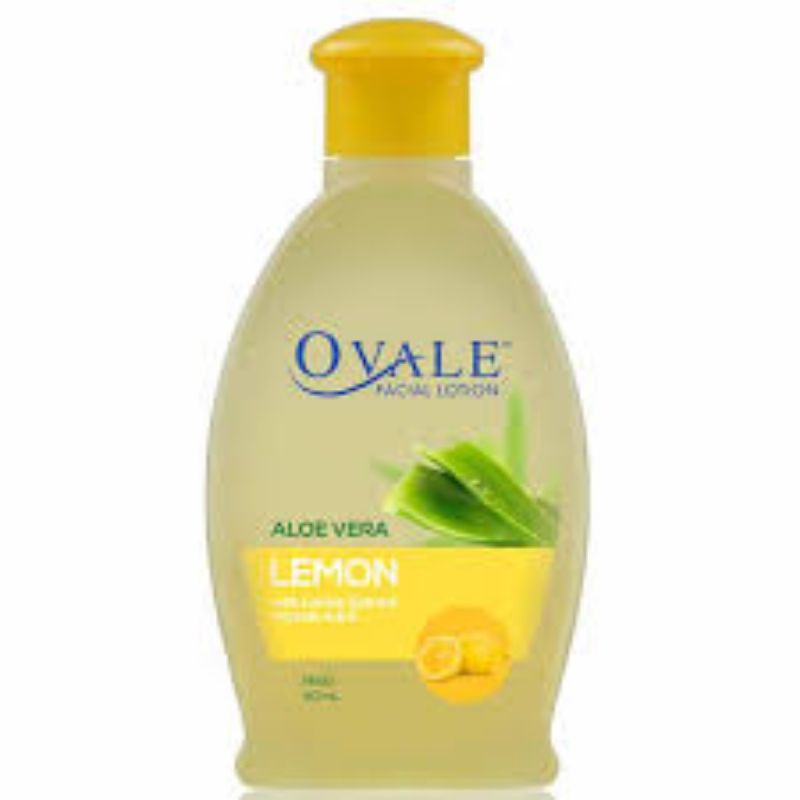 Jual OVALE 2 in 1 Facial Lotion-Deep control,lemon extract with aloe ...