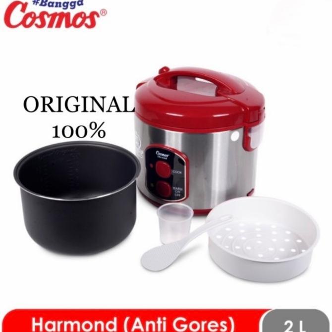 Jual Rice Cooker Cosmos 2 L Harmond Crj-6368 Panci Anti Gores Anti ...