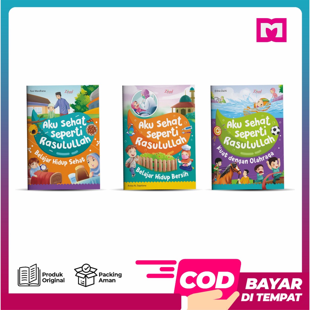 Jual DM Bookstore - Paket Buku Serial Aku Sehat Seperti Rasulullah Isi ...