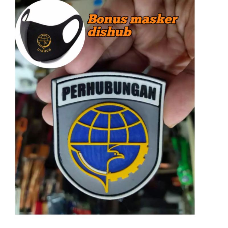 Jual LOGO PUCT RUBBER / LOGO KARET DISHUB DINAS PERHUBUNGAN / LOGO ...