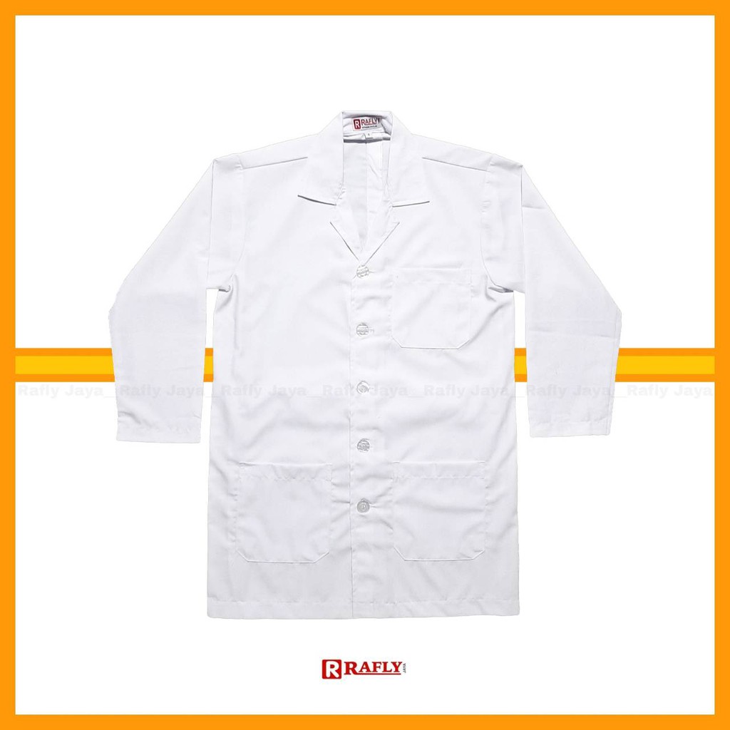 Jual Jas Lab - Jas Laboratorium Lengan Panjang - Jas Lab Dokter - Jas ...