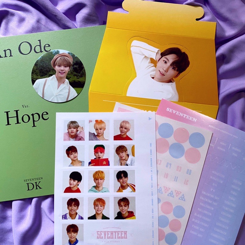 Jual (PART II) SEVENTEEN OFFICIAL STICKER STANDEE (DK SEUNGKWAN DINO ...
