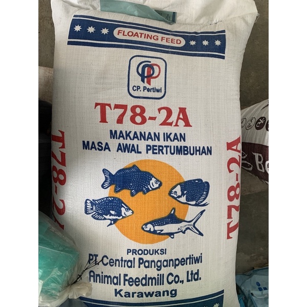 Jual Pelet Apung Pakan Ikan T78-2A Lele Nila Gurami Patin Kemasan 1 kg ...
