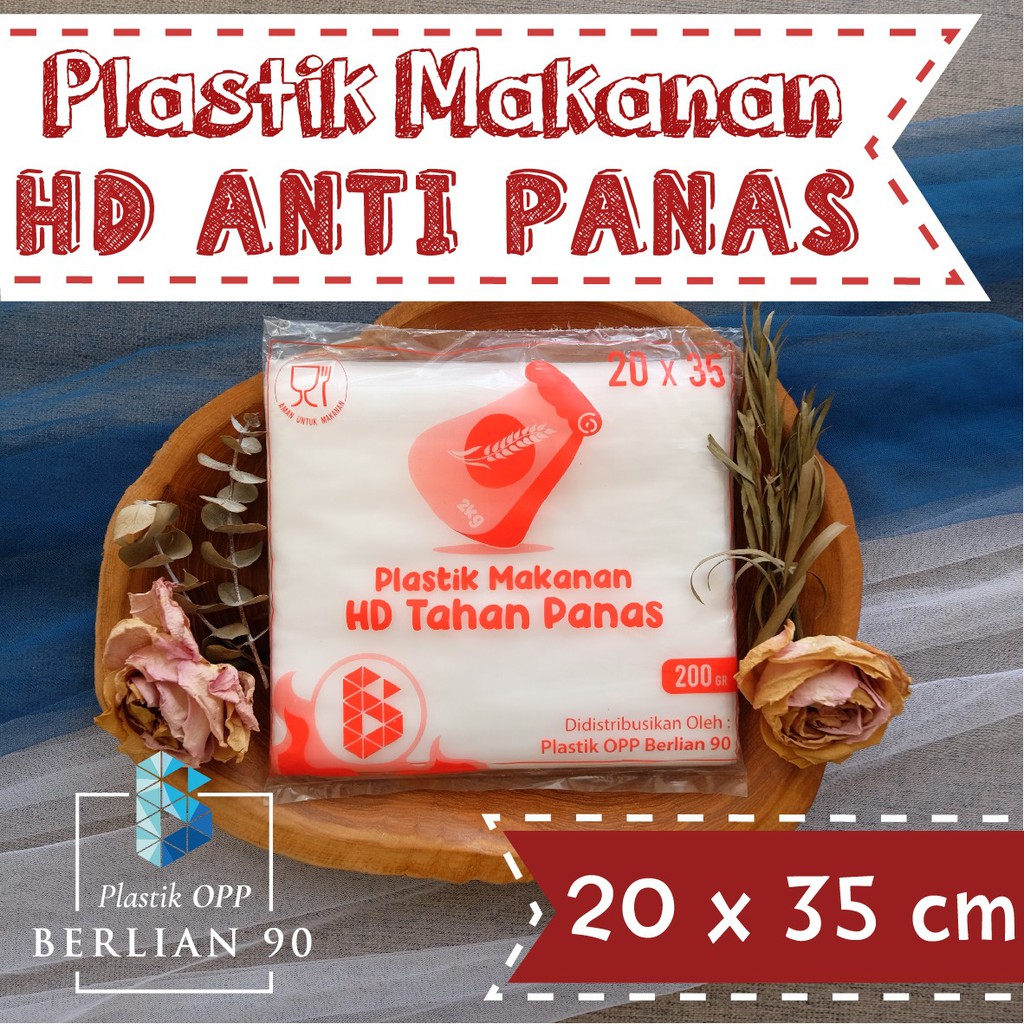 Jual Plastik HD Anti Panas 20 x 35 cm / Plastik HD tahan Panas Termurah ...