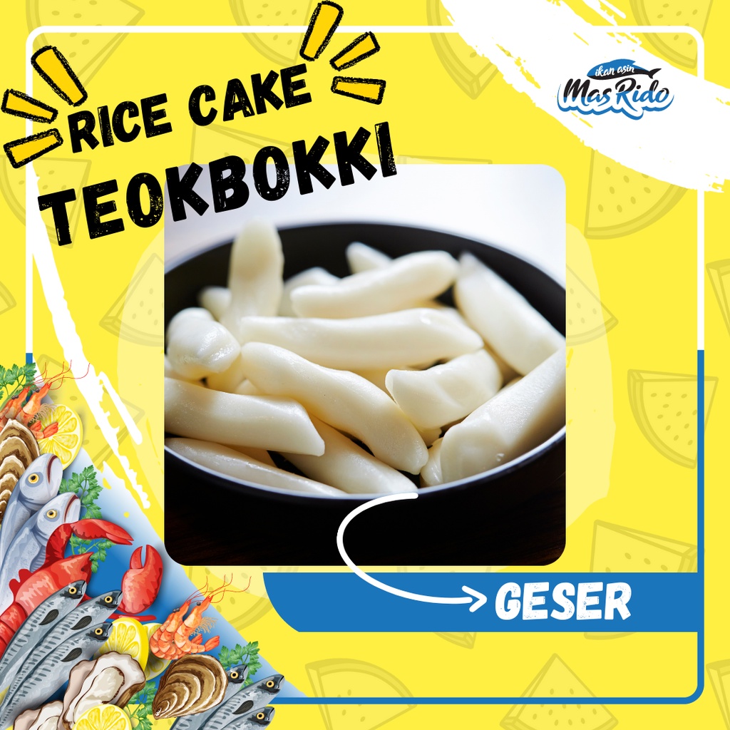 Jual Rice Cake For Teokbokki Toppoki Instan Siap Masak Korean Food ...