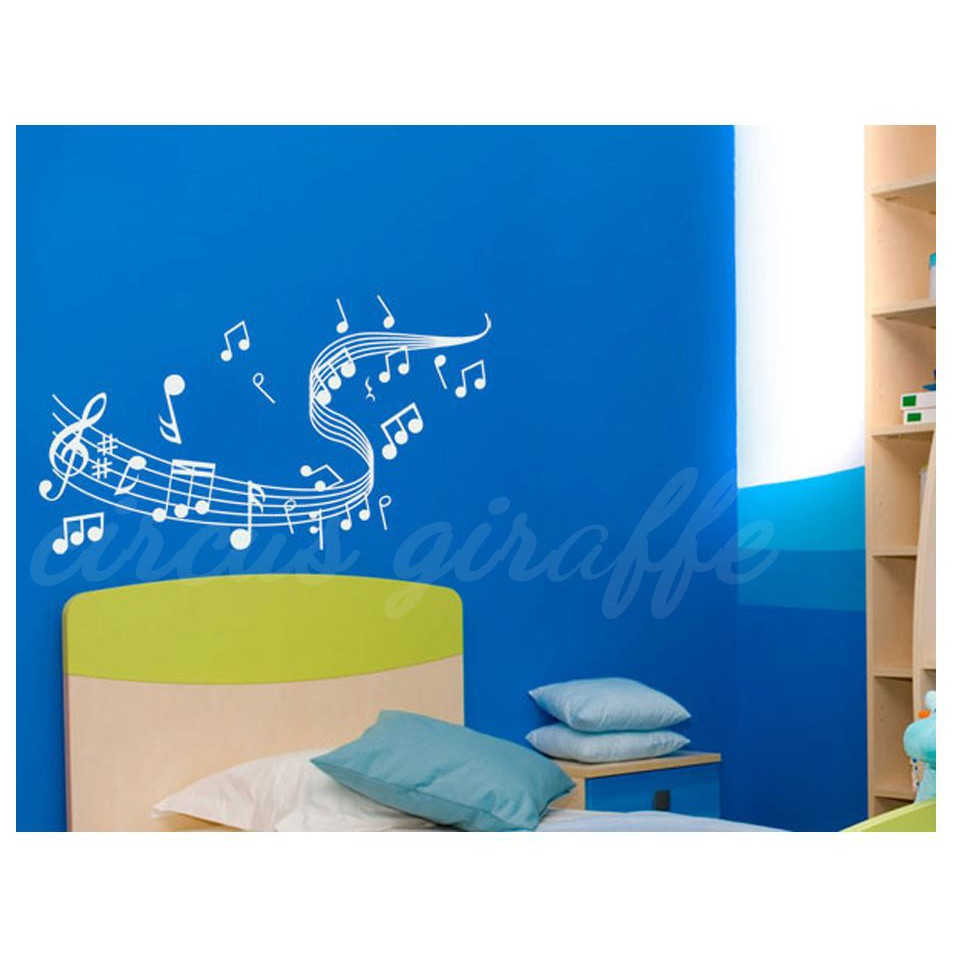 Jual Sticker Dinding/Graphic Sticker - Note Music | Shopee Indonesia