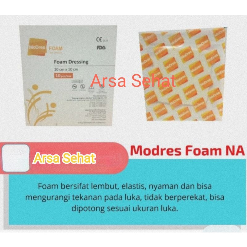Jual Ecer Busa Penyerap Luka Medis Foam Modres / Modres Foam Dressing ...