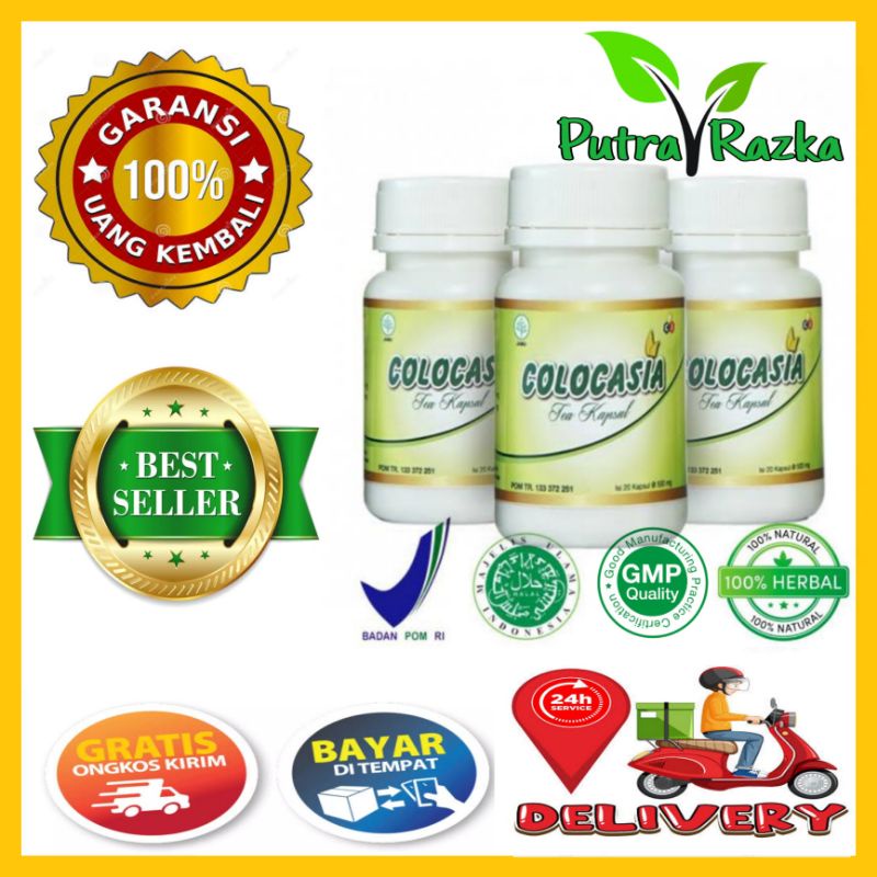 Jual OBAT HERBAL COLOCASIA PEREDA NYERI SENDI | Shopee Indonesia