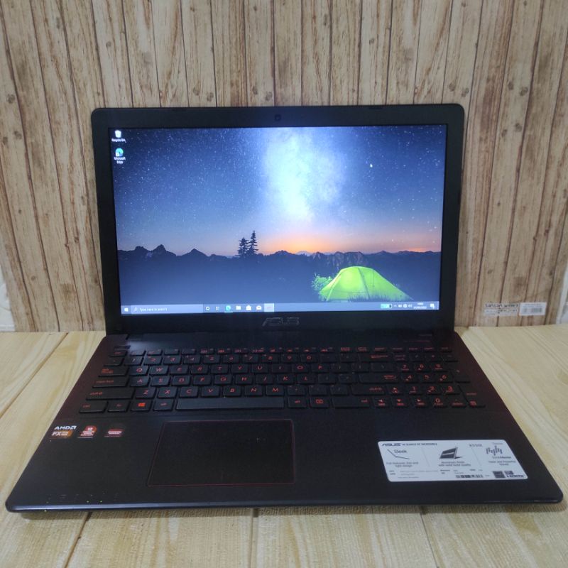 Jual Asus X550IU AMD Black FX/8GB/128GB SSD+1TB/RX460-4GB/WIN10 Second ...