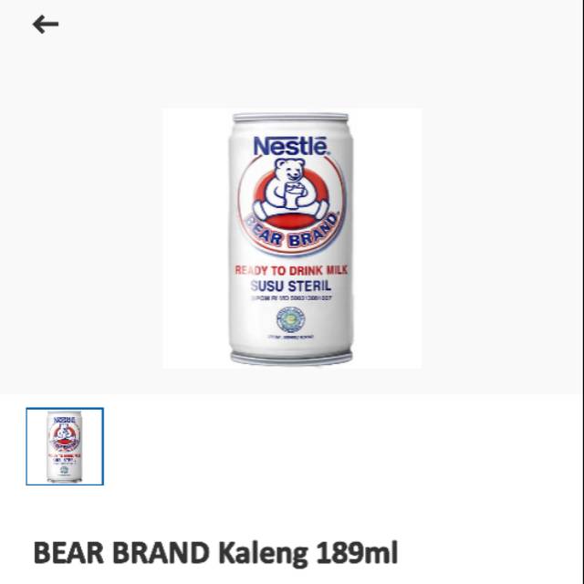Jual BEAR BRAND | Shopee Indonesia