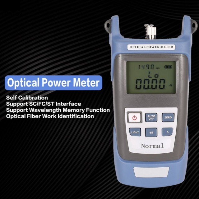Jual Optical Power Meter Fiber Optik Toolkit Fiber Optic Tester OPM ...