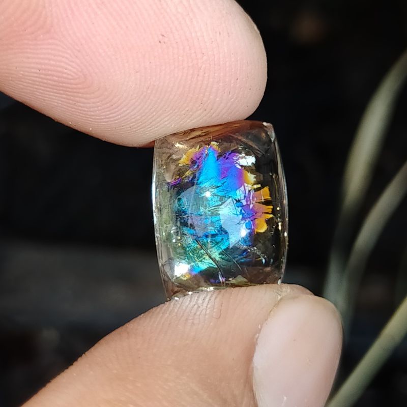 Jual batu akik kecubung pelangi super antik asli bkn cincin ruby giok ...