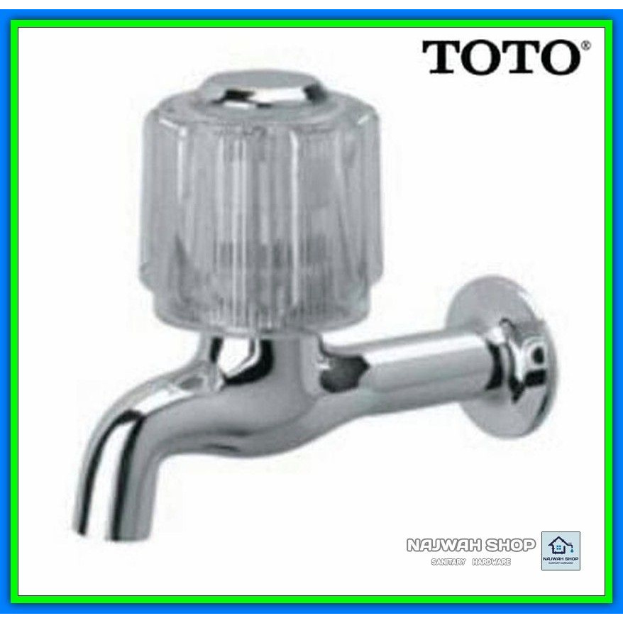 Jual Kran Air Toto T23B13V7NB Faucet Kran Tembok atau Keran Air atau Kran Air Tembok Murah ...