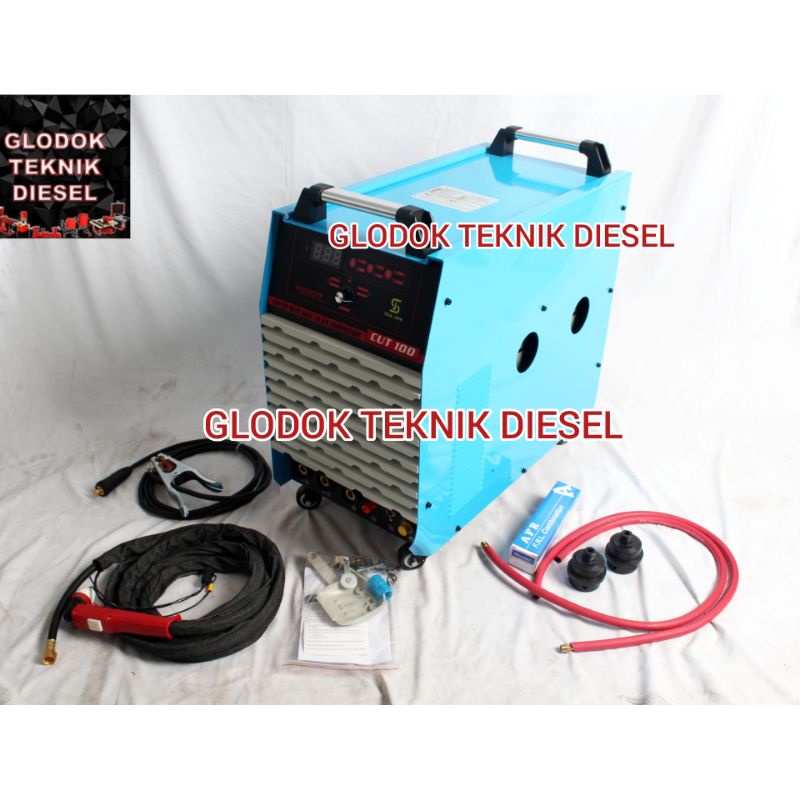 Jual MESIN LAS Potong CUT 100 + Kompresor PLASMA CUTTER Welding Machine ...