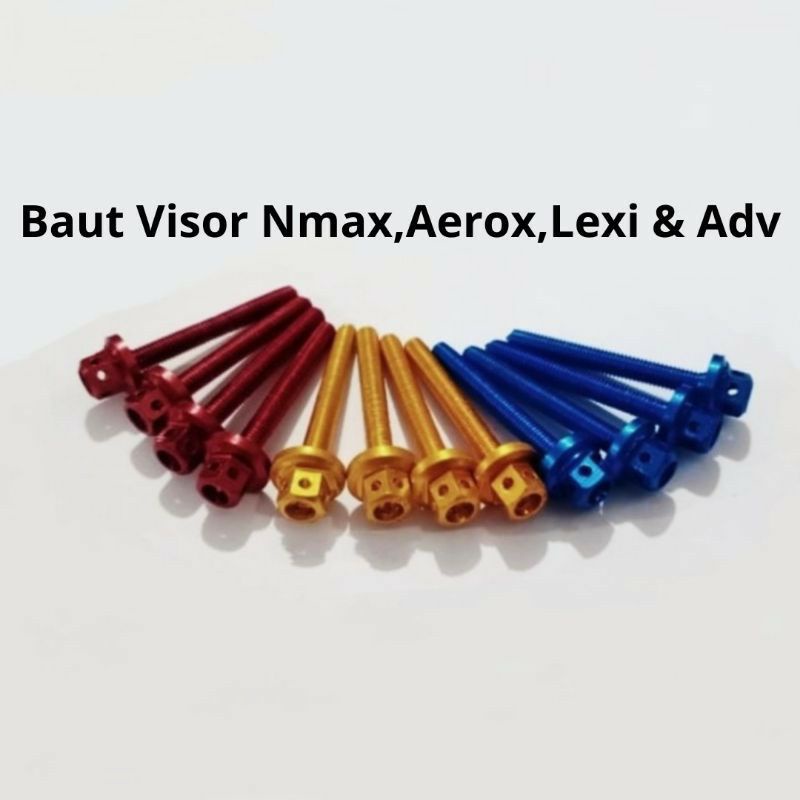 Jual Baut Visor Baut Windshield Probolt Nmax/Aerox/Lexi/Adv | Shopee ...