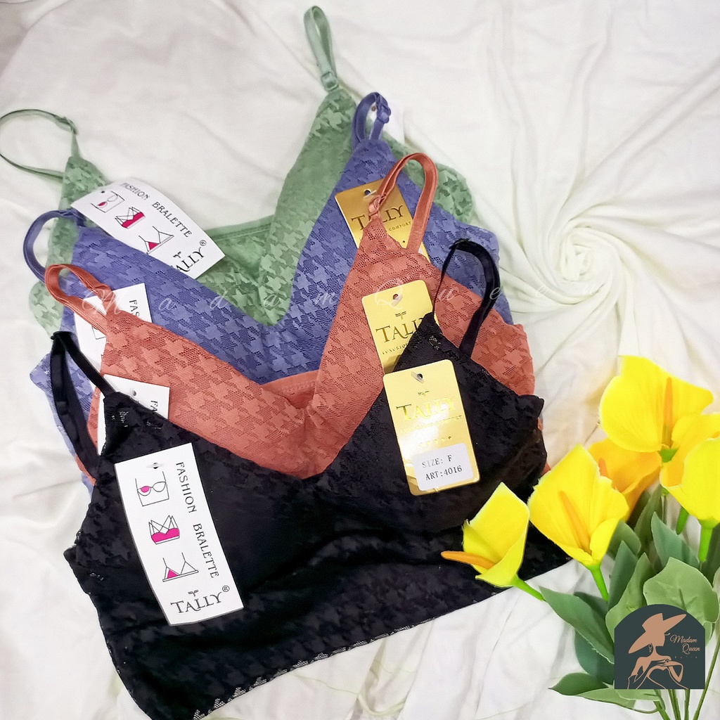 Jual TALLY BRA BH KEMBEN BRALETTE 4016 | FREE SIZE | BAHAN BREATHABLE ...