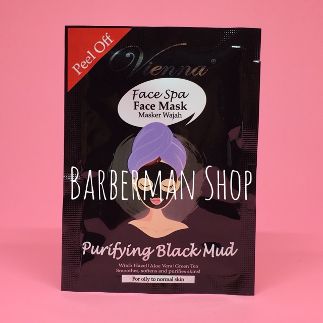 Jual Vienna Face Mask/Masker lumpur 15ml (Peel Off) | Shopee Indonesia