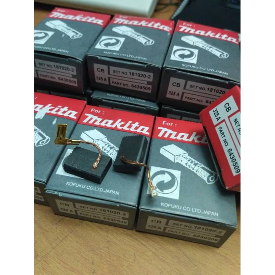 Jual Carbon brush bor CB 203 Makita Abu, kul arang mesin bor | Shopee Indonesia