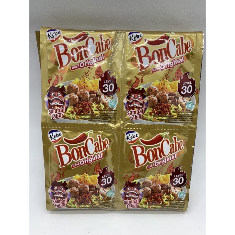Jual Boncabe Sambal Tabur Rasa Original Level 30 Satuan Murah | Shopee ...