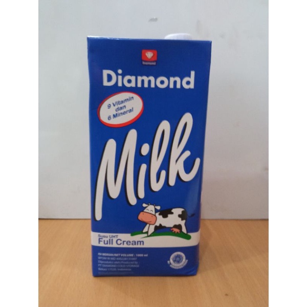 Jual SUSU DIAMOND UHT FULL CREAM 1000ML / SUSU UHT / SUSU DIAMOND ... Jual SUSU DIAMOND UHT FULL CREAM 1000ML / SUSU UHT / SUSU DIAMOND ...