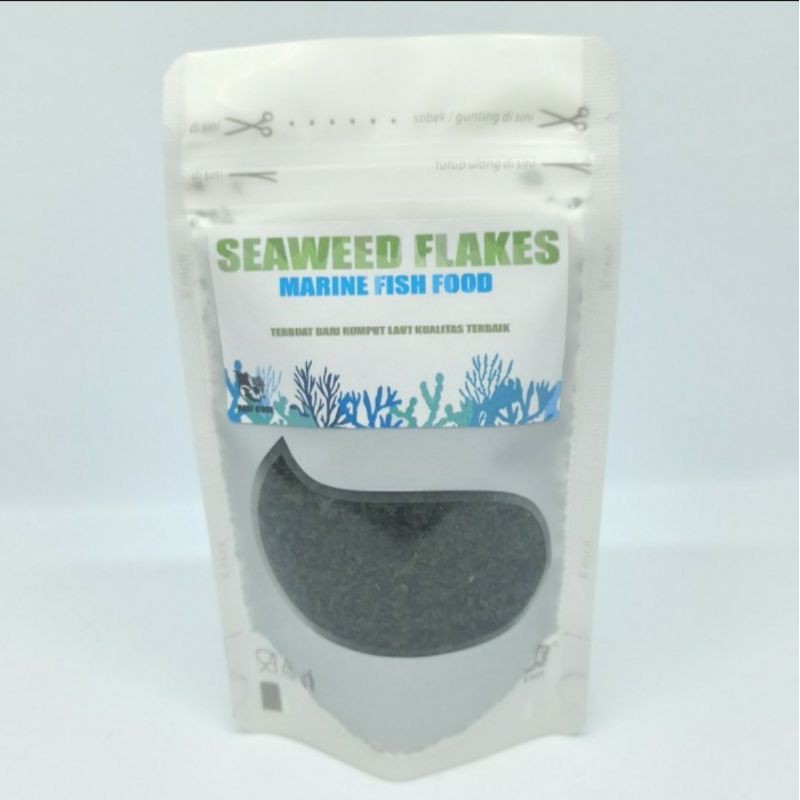 Jual Reef Cool Seaweed Flakes Marine Pellet | Shopee Indonesia