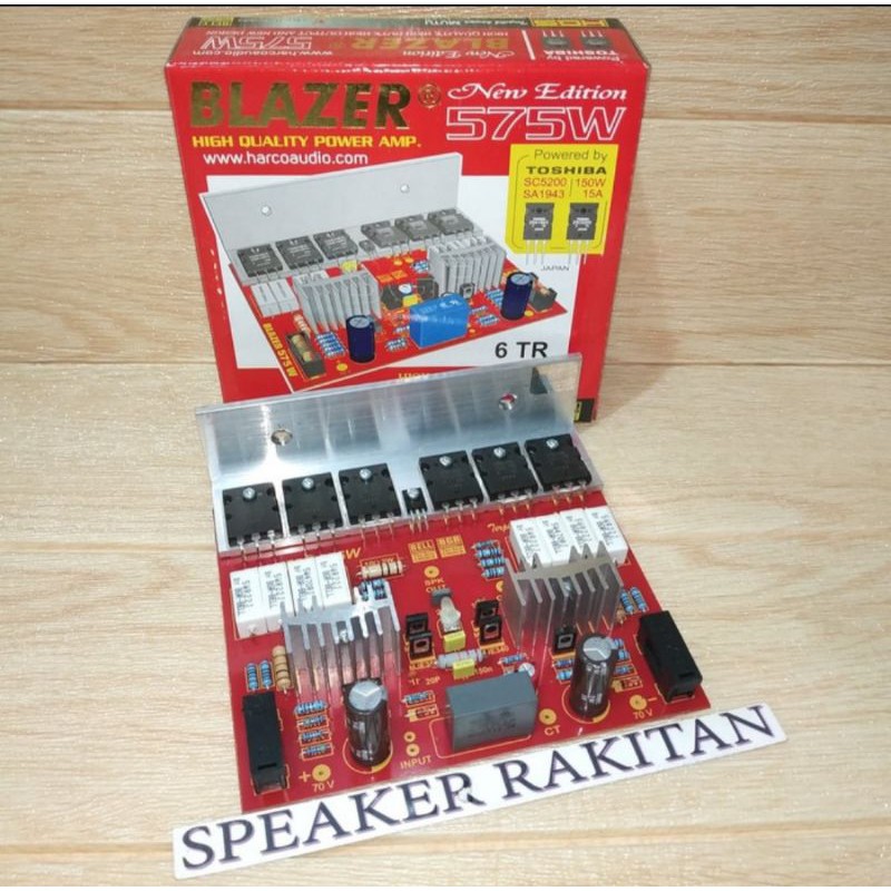 Jual Kit Power Amplifier Mono BLAZER 575W New Edition | Shopee Indonesia