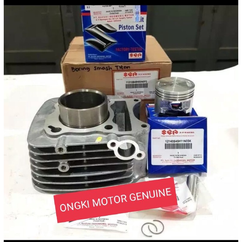 Jual CYLINDER BLOK PISTON KIT SET SUZUKI SMASH TITAN ORIGINAL SGP ...