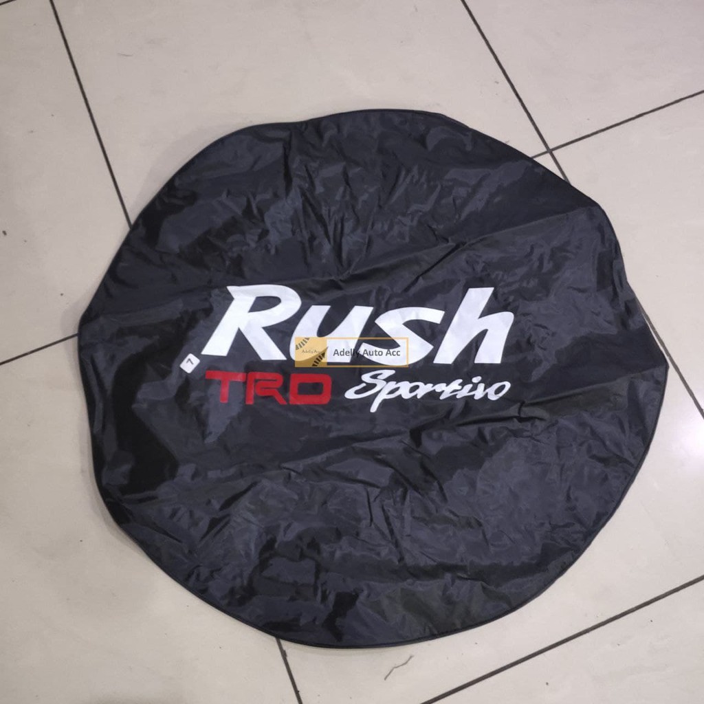 Jual Sarung Ban Serep / Penutup Ban Serep Mobil Motif RUSH TRD SPORTIVO ...