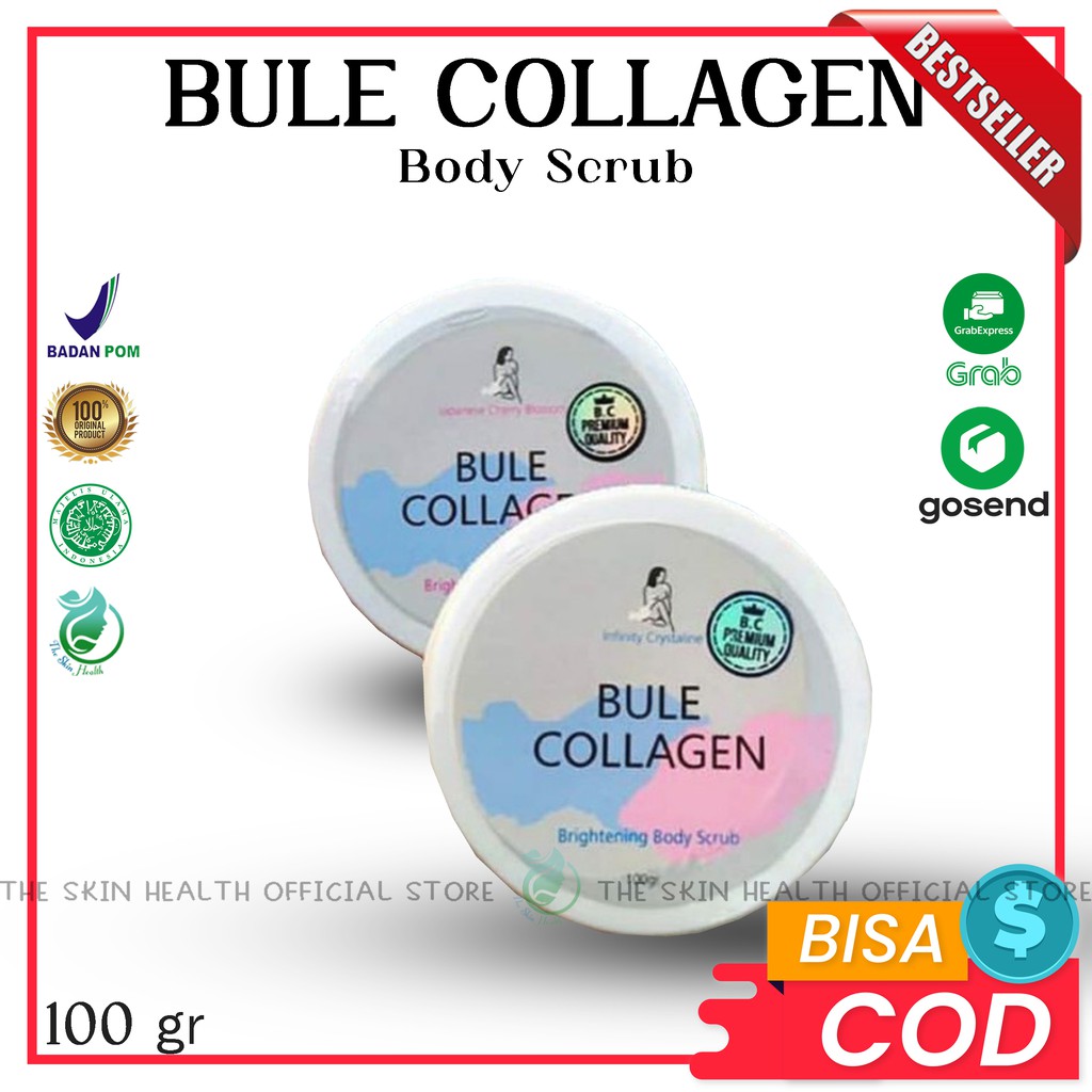 Jual BULE COLLAGEN / COLAGEN BRIGHTENING / BODY SCRUB / LULUR PEMUTIH MENCERAHKAN KULIT VIRAL ...
