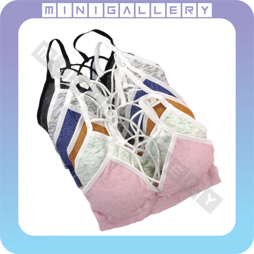 Jual MG 455 Sport Fashion Bra Wanita Fitnes and Gym Bra Tanpa Kawat ...